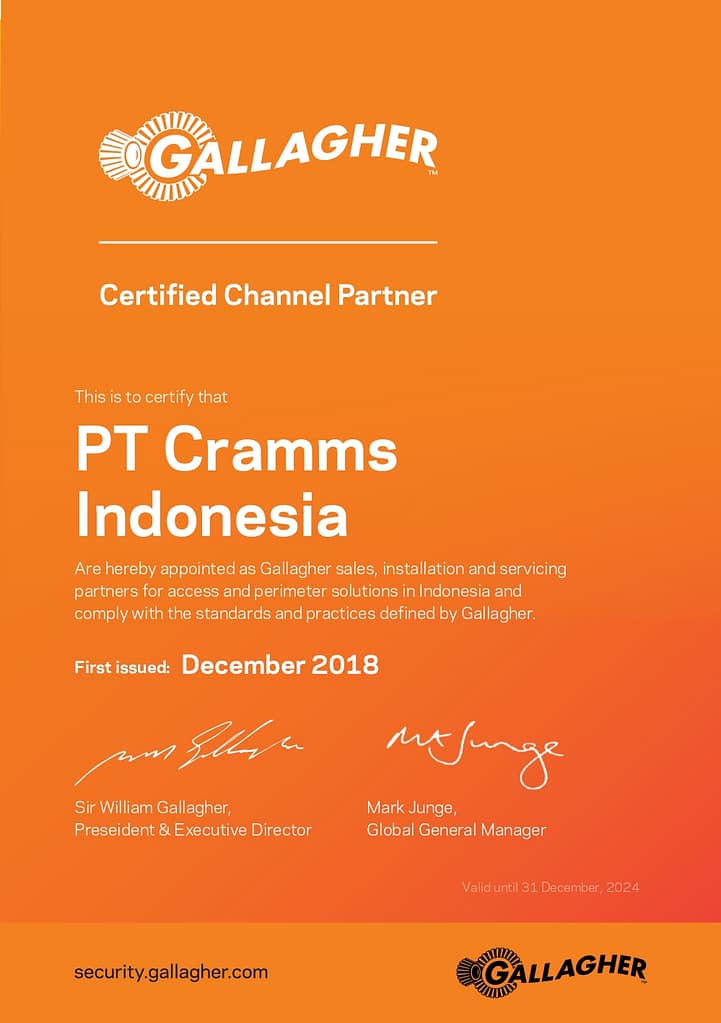 Gallagher Access Control – Cramms Indonesia